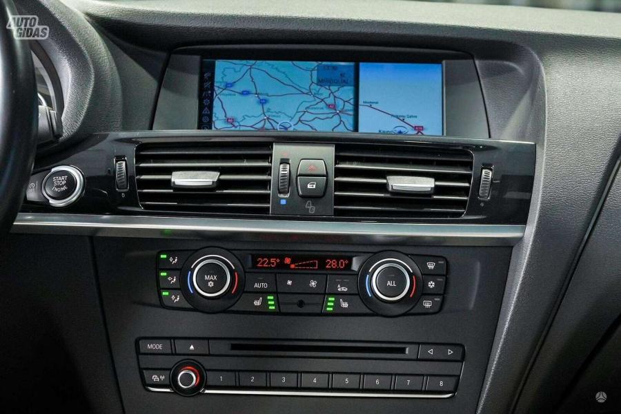 Black BMW X3 2012 in Marijampole, with an engine capacity of 3.00 L and mileage of 277 thousand km for 11850 €, photo 18 on AUTOMOTO.COM.LV