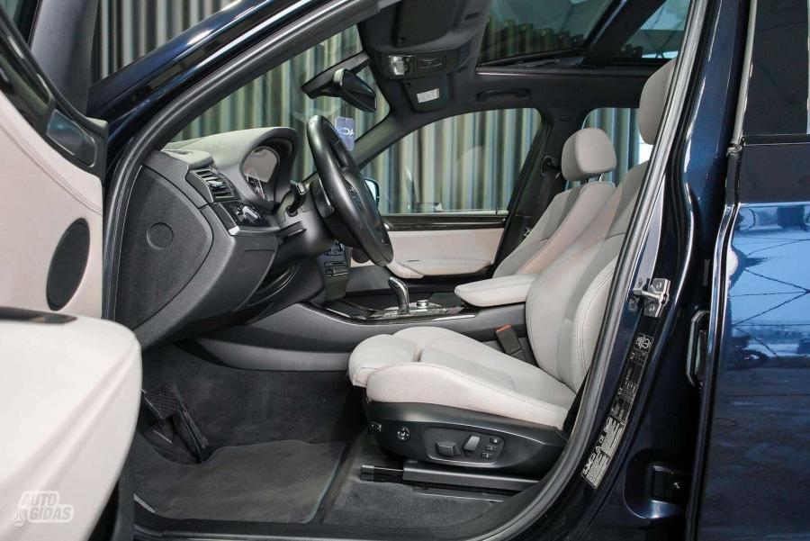 Black BMW X3 2012 in Marijampole, with an engine capacity of 3.00 L and mileage of 277 thousand km for 11850 €, photo 27 on AUTOMOTO.COM.LV