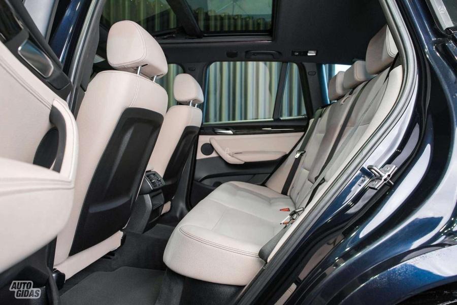 Black BMW X3 2012 in Marijampole, with an engine capacity of 3.00 L and mileage of 277 thousand km for 11850 €, photo 33 on AUTOMOTO.COM.LV