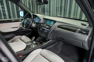 Black BMW X3 2012 in Marijampole, with an engine capacity of 3.00 L and mileage of 277 thousand km for 11850 €, photo 38 on AUTOMOTO.COM.LV