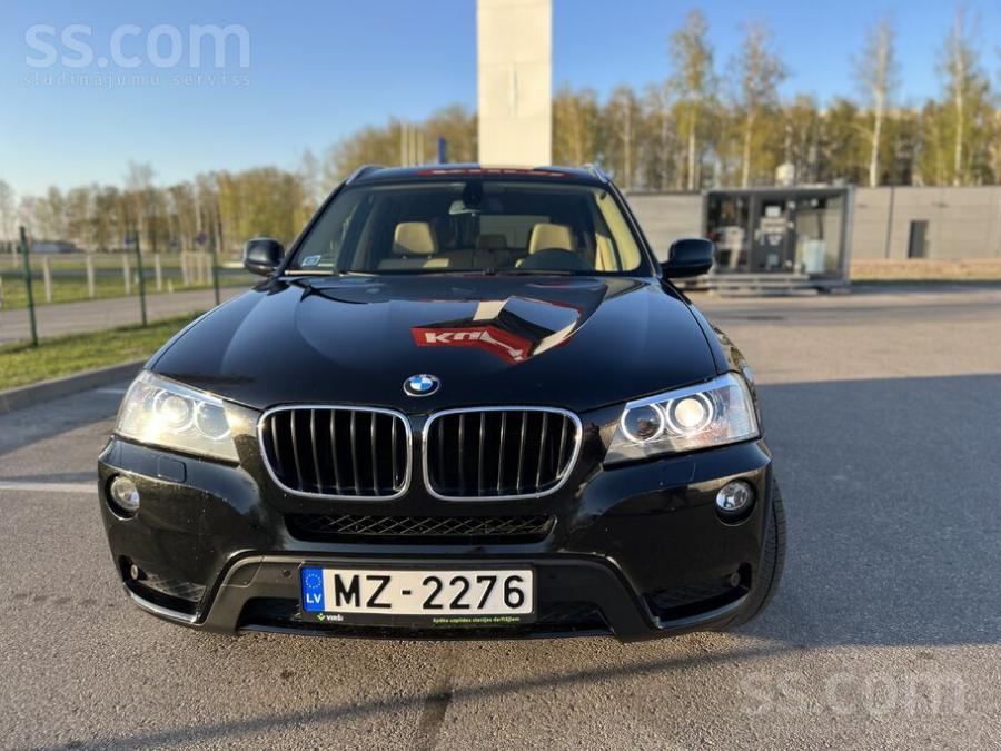 Черный БМВ Х3 2012 в Рига, объемом двигателя 2.00 л и пробегом 315 тыс. км за 10000 €, фото 4 на AUTOMOTO.COM.LV