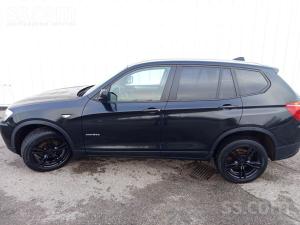 Black BMW X3 2012 in Riga, with an engine capacity of 3.00 L and mileage of 271 thousand km for 13400 €, photo  on AUTOMOTO.COM.LV