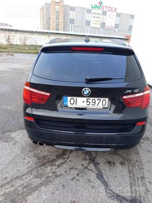 Black BMW X3 2012 in Riga, with an engine capacity of 3.00 L and mileage of 271 thousand km for 13400 €, photo 6 on AUTOMOTO.COM.LV