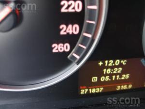 Black BMW X3 2012 in Riga, with an engine capacity of 3.00 L and mileage of 271 thousand km for 13400 €, photo 10 on AUTOMOTO.COM.LV