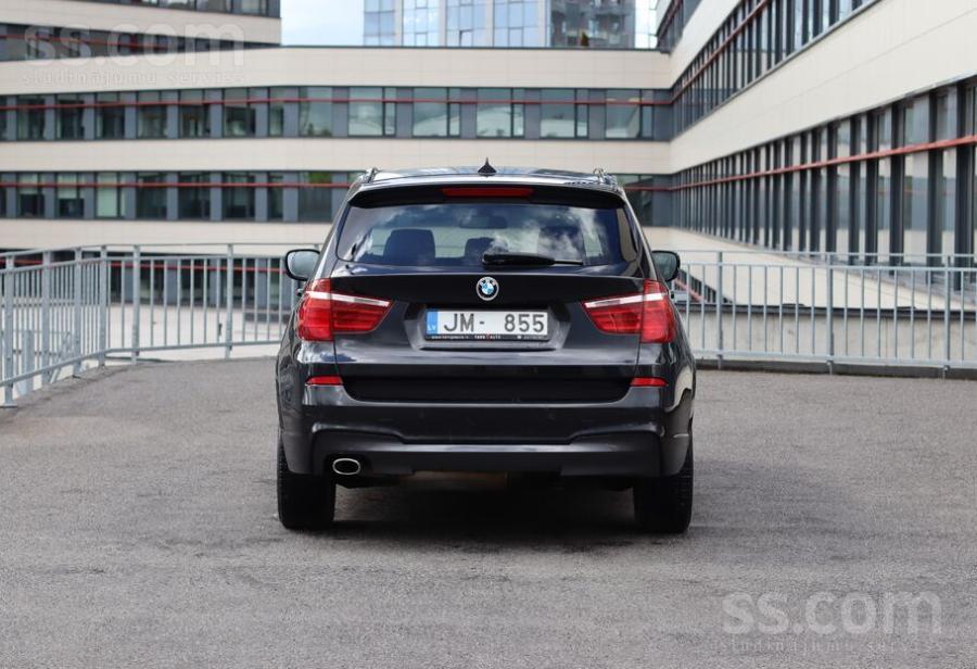 Melns BMW X3 2012 Rīga, ar dzinēja tilpumu 2.00 L un nobraukumu 198 tūkst. km par 11480 €, foto 6 vietnē AUTOMOTO.COM.LV