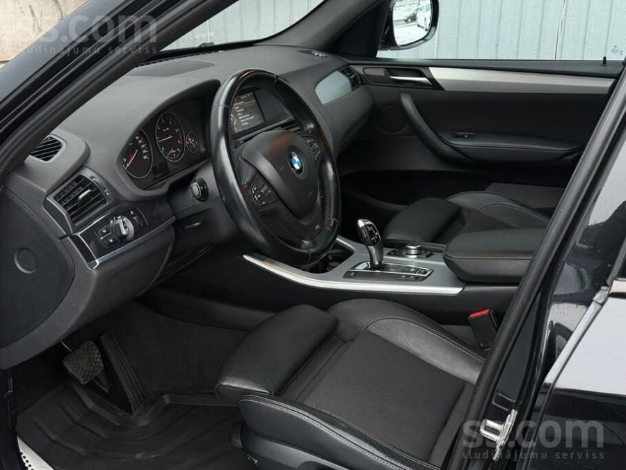 Melns BMW X3 2012 Rīga, ar dzinēja tilpumu 2.00 L un nobraukumu 198 tūkst. km par 11480 €, foto 8 vietnē AUTOMOTO.COM.LV