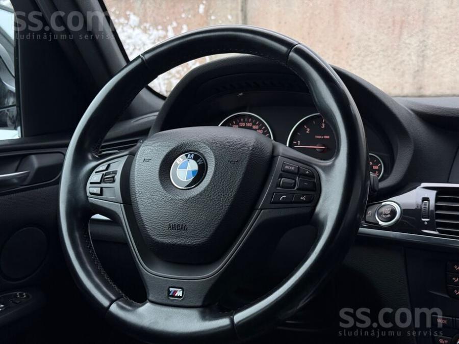 Melns BMW X3 2012 Rīga, ar dzinēja tilpumu 2.00 L un nobraukumu 198 tūkst. km par 11480 €, foto 13 vietnē AUTOMOTO.COM.LV
