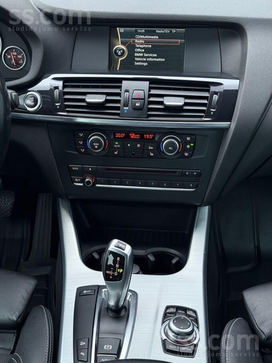 Melns BMW X3 2012 Rīga, ar dzinēja tilpumu 2.00 L un nobraukumu 198 tūkst. km par 11480 €, foto 14 vietnē AUTOMOTO.COM.LV