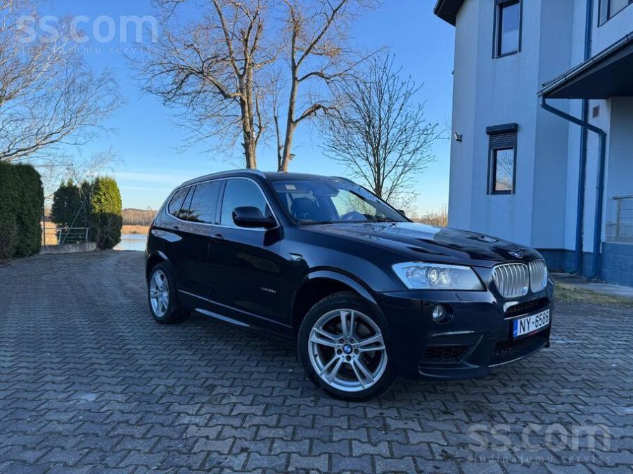 Melns BMW X3 2012 Rīga, ar dzinēja tilpumu 3.00 L un nobraukumu 204 tūkst. km par 13450 €, foto 3 vietnē AUTOMOTO.COM.LV