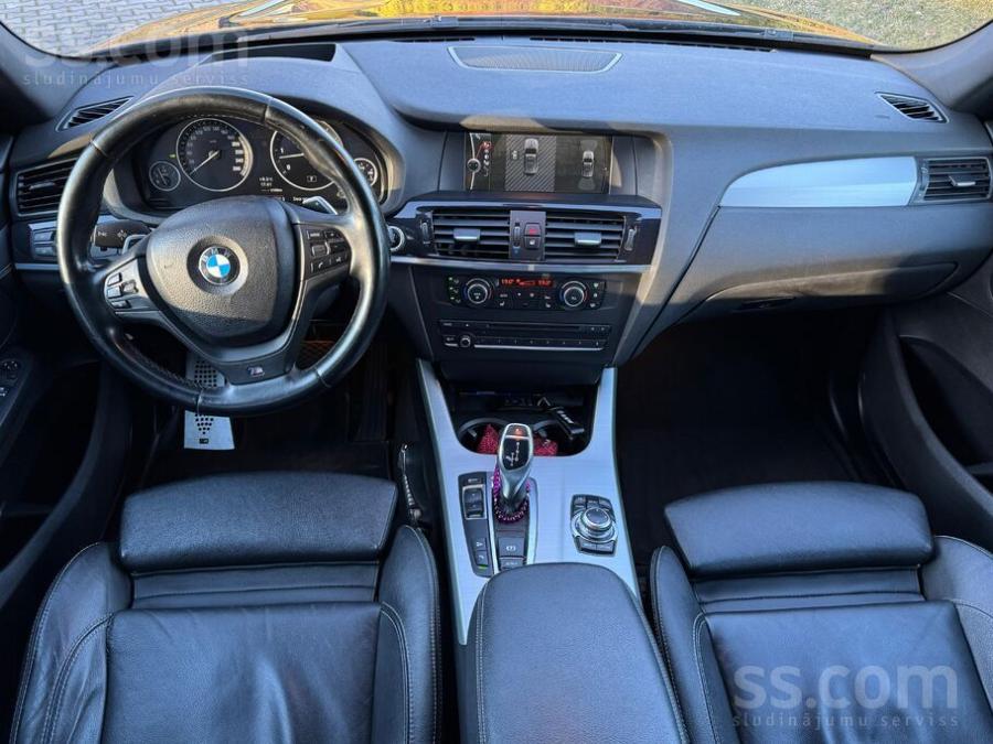 Melns BMW X3 2012 Rīga, ar dzinēja tilpumu 3.00 L un nobraukumu 204 tūkst. km par 13450 €, foto 6 vietnē AUTOMOTO.COM.LV