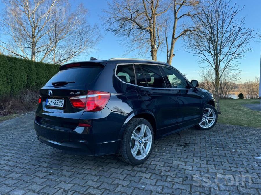 Melns BMW X3 2012 Rīga, ar dzinēja tilpumu 3.00 L un nobraukumu 204 tūkst. km par 13450 €, foto 13 vietnē AUTOMOTO.COM.LV