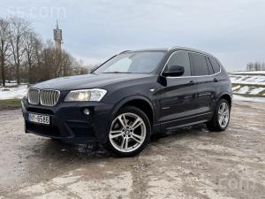 Black BMW X3 2012 in Riga, with an engine capacity of 3.00 L and mileage of 200 thousand km for 14350 €, photo  on AUTOMOTO.COM.LV
