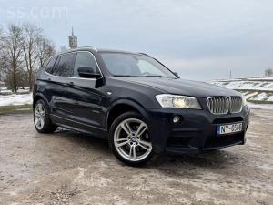 Black BMW X3 2012 in Riga, with an engine capacity of 3.00 L and mileage of 200 thousand km for 14350 €, photo 3 on AUTOMOTO.COM.LV