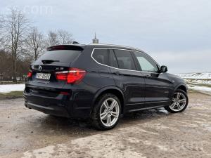 Black BMW X3 2012 in Riga, with an engine capacity of 3.00 L and mileage of 200 thousand km for 14350 €, photo 4 on AUTOMOTO.COM.LV