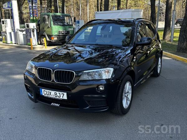 Черный БМВ Х3 2012 в Рига, объемом двигателя 2.00 л и пробегом 253 тыс. км за 11890 €, фото 4 на AUTOMOTO.COM.LV