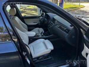 Black BMW X3 2012 in Riga, with an engine capacity of 2.00 L and mileage of 253 thousand km for 11890 €, photo 16 on AUTOMOTO.COM.LV