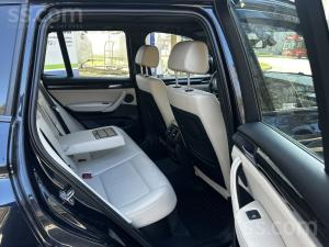Black BMW X3 2012 in Riga, with an engine capacity of 2.00 L and mileage of 253 thousand km for 11890 €, photo 18 on AUTOMOTO.COM.LV