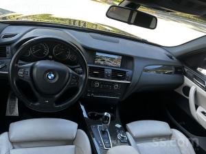 Black BMW X3 2012 in Riga, with an engine capacity of 2.00 L and mileage of 253 thousand km for 11890 €, photo 20 on AUTOMOTO.COM.LV