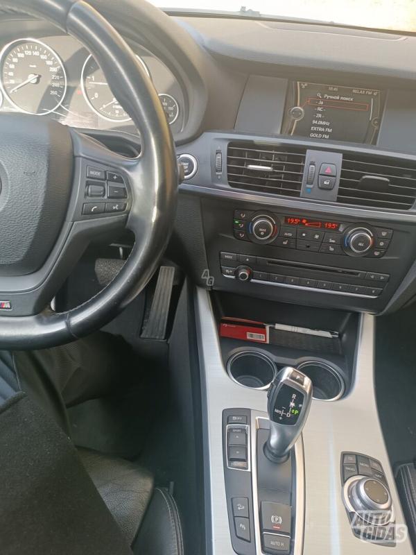 Melns BMW X3 2012 Viļņa, ar dzinēja tilpumu 2.00 L un nobraukumu 244 tūkst. km par 11600 €, foto 2 vietnē AUTOMOTO.COM.LV