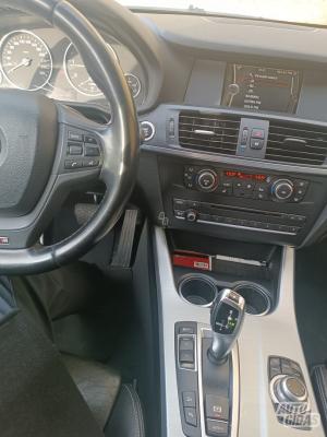 Black BMW X3 2012 in Vilnius, with an engine capacity of 2.00 L and mileage of 244 thousand km for 11600 €, photo 3 on AUTOMOTO.COM.LV