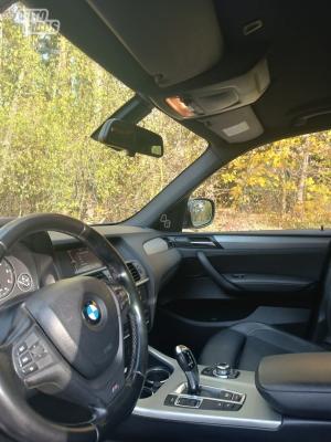 Black BMW X3 2012 in Vilnius, with an engine capacity of 2.00 L and mileage of 244 thousand km for 11600 €, photo 4 on AUTOMOTO.COM.LV