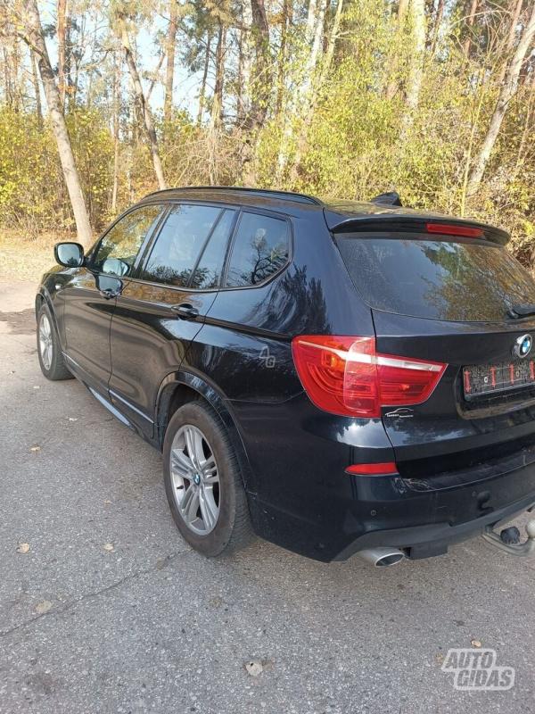 Melns BMW X3 2012 Viļņa, ar dzinēja tilpumu 2.00 L un nobraukumu 244 tūkst. km par 11600 €, foto 4 vietnē AUTOMOTO.COM.LV