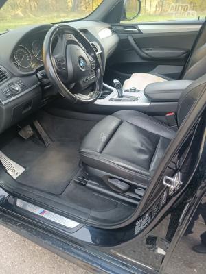 Black BMW X3 2012 in Vilnius, with an engine capacity of 2.00 L and mileage of 244 thousand km for 11600 €, photo 9 on AUTOMOTO.COM.LV