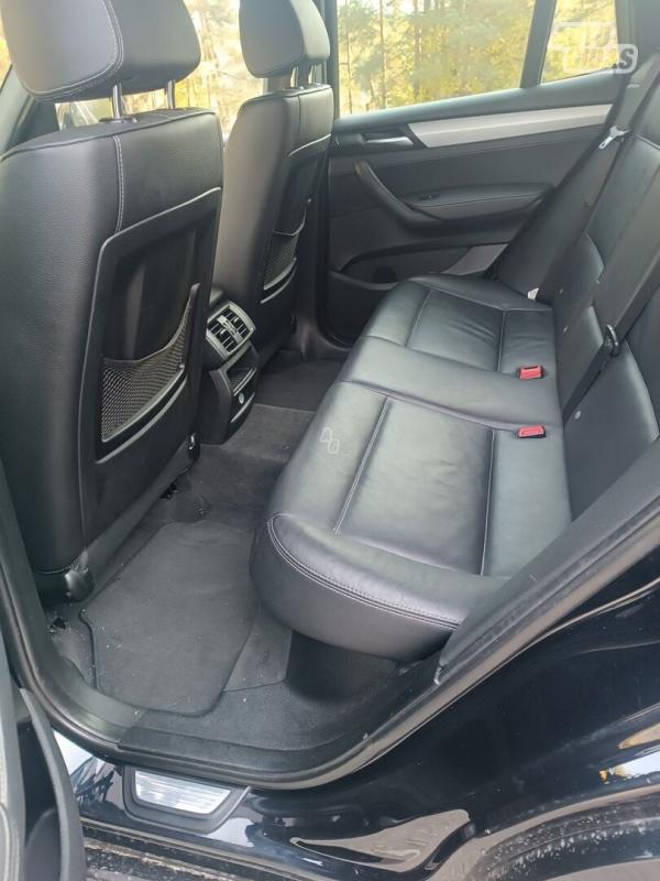 Melns BMW X3 2012 Viļņa, ar dzinēja tilpumu 2.00 L un nobraukumu 244 tūkst. km par 11600 €, foto 9 vietnē AUTOMOTO.COM.LV