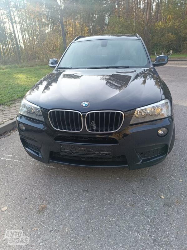 Melns BMW X3 2012 Viļņa, ar dzinēja tilpumu 2.00 L un nobraukumu 244 tūkst. km par 11600 €, foto 10 vietnē AUTOMOTO.COM.LV