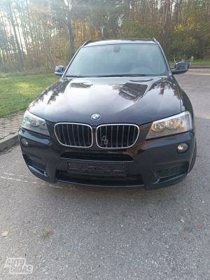 Black BMW X3 2012 in Vilnius, with an engine capacity of 2.00 L and mileage of 244 thousand km for 11600 €, photo 11 on AUTOMOTO.COM.LV