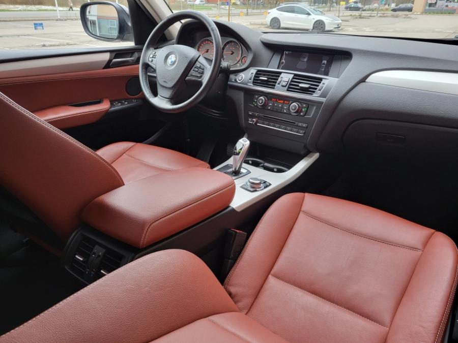 Melns BMW X3 2012 Rīga, ar dzinēja tilpumu 3.00 L un nobraukumu 260 tūkst. km par 10790 €, foto 18 vietnē AUTOMOTO.COM.LV