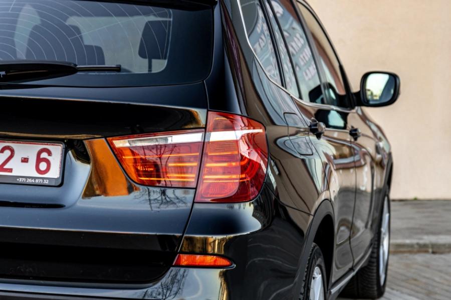Melns BMW X3 2012 Rīga, ar dzinēja tilpumu 3.00 L un nobraukumu 260 tūkst. km par 10790 €, foto 20 vietnē AUTOMOTO.COM.LV
