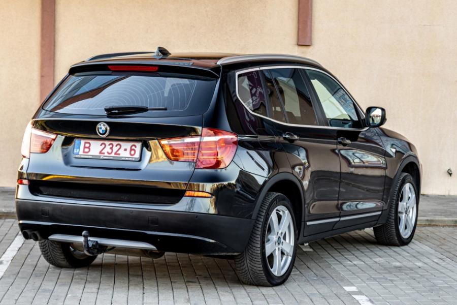 Melns BMW X3 2012 Rīga, ar dzinēja tilpumu 3.00 L un nobraukumu 260 tūkst. km par 10790 €, foto 31 vietnē AUTOMOTO.COM.LV