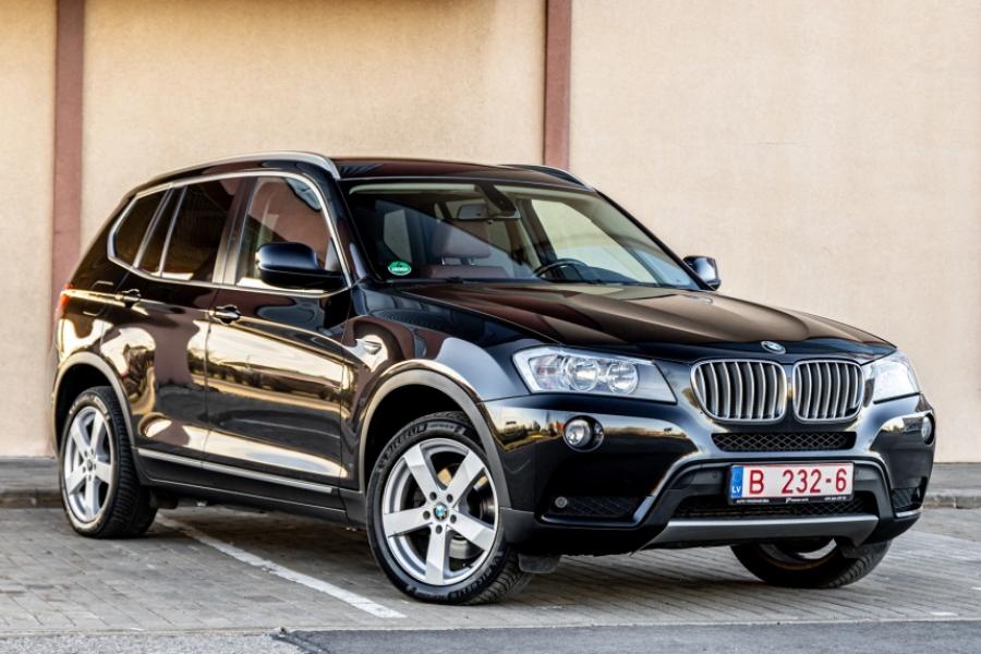 Melns BMW X3 2012 Rīga, ar dzinēja tilpumu 3.00 L un nobraukumu 260 tūkst. km par 10790 €, foto 36 vietnē AUTOMOTO.COM.LV