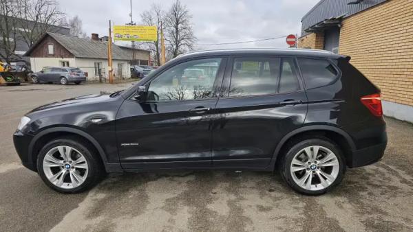 Black BMW X3 2012 in Riga, with an engine capacity of 3.00 L and mileage of 192 thousand km for 12900 €, photo 8 on AUTOMOTO.COM.LV