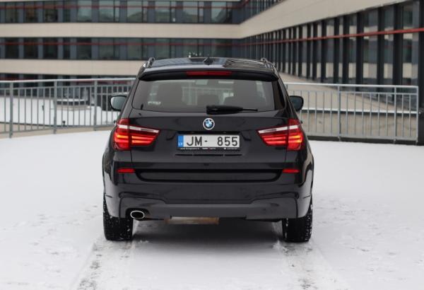 Black BMW X3 2012 in Riga, with an engine capacity of 2.00 L and mileage of 198 thousand km for 12580 €, photo 5 on AUTOMOTO.COM.LV