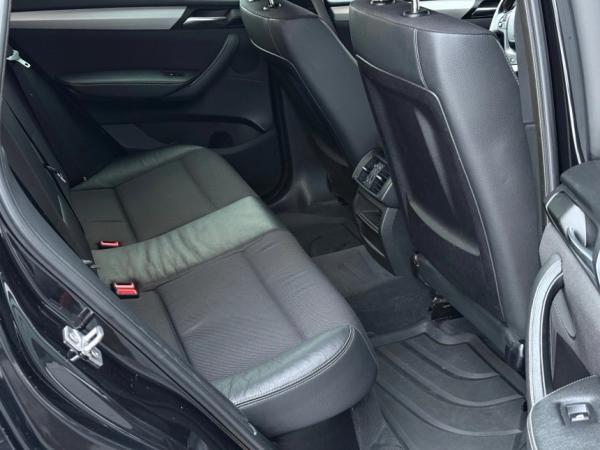 Black BMW X3 2012 in Riga, with an engine capacity of 2.00 L and mileage of 198 thousand km for 12580 €, photo 9 on AUTOMOTO.COM.LV