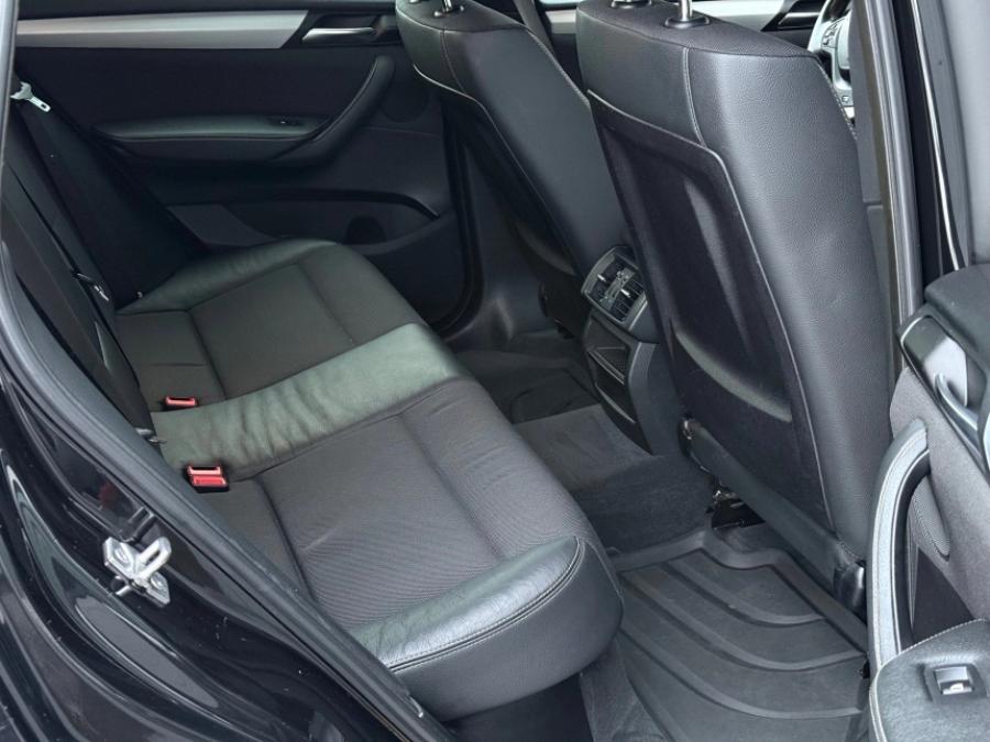 Black BMW X3 2012 in Riga, with an engine capacity of 2.00 L and mileage of 198 thousand km for 12580 €, photo 10 on AUTOMOTO.COM.LV