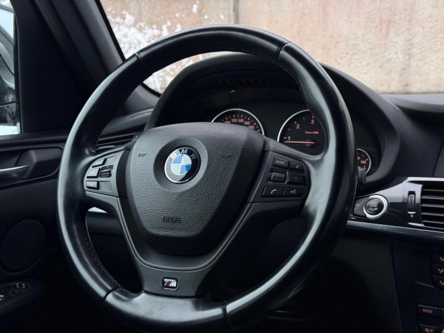 Black BMW X3 2012 in Riga, with an engine capacity of 2.00 L and mileage of 198 thousand km for 12580 €, photo 13 on AUTOMOTO.COM.LV