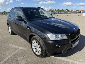 Black BMW X3 2012 in Vilnius, with an engine capacity of 2.99 L and mileage of 275 thousand km for 10399 €, photo 4 on AUTOMOTO.COM.LV