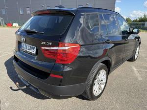 Black BMW X3 2012 in Vilnius, with an engine capacity of 2.99 L and mileage of 275 thousand km for 10399 €, photo 5 on AUTOMOTO.COM.LV