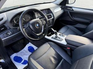 Black BMW X3 2012 in Vilnius, with an engine capacity of 2.99 L and mileage of 275 thousand km for 10399 €, photo 8 on AUTOMOTO.COM.LV