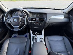 Black BMW X3 2012 in Vilnius, with an engine capacity of 2.99 L and mileage of 275 thousand km for 10399 €, photo 10 on AUTOMOTO.COM.LV