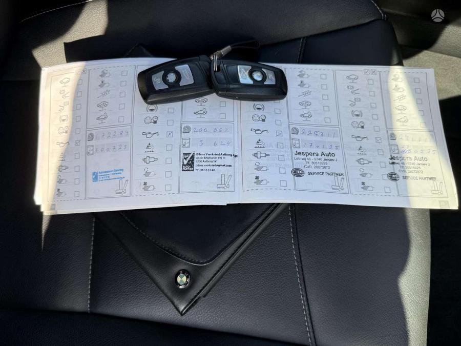 Black BMW X3 2012 in Vilnius, with an engine capacity of 2.99 L and mileage of 275 thousand km for 10399 €, photo 21 on AUTOMOTO.COM.LV