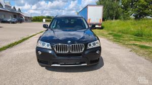 Melns BMW X3 2012 Marijampole, ar dzinēja tilpumu 3.00 L un nobraukumu 304 tūkst. km par 9900 €, foto  vietnē AUTOMOTO.COM.LV