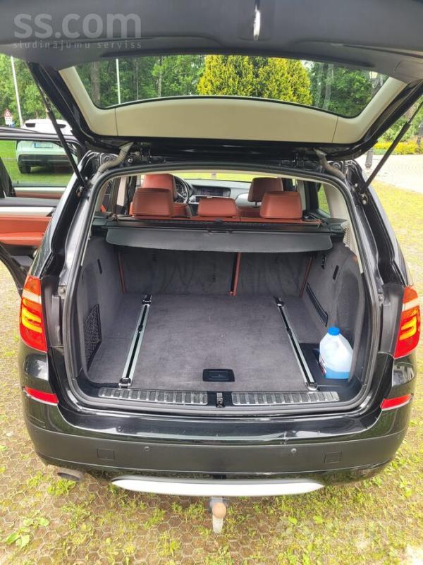 Black BMW X3 2012 in Gulbene, with an engine capacity of 2.00 L and mileage of 258 thousand km for 13500 €, photo 9 on AUTOMOTO.COM.LV
