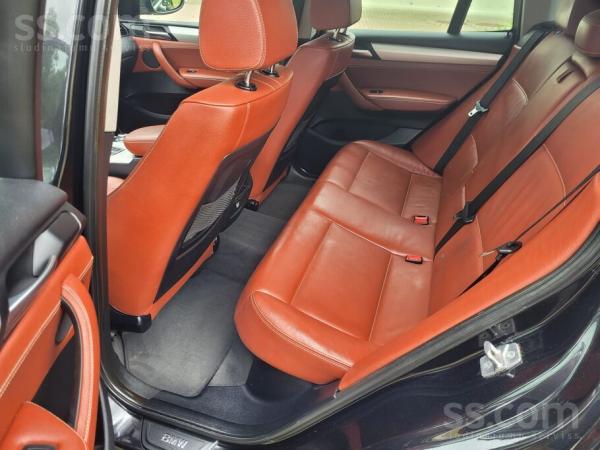 Black BMW X3 2012 in Gulbene, with an engine capacity of 2.00 L and mileage of 258 thousand km for 13500 €, photo 10 on AUTOMOTO.COM.LV