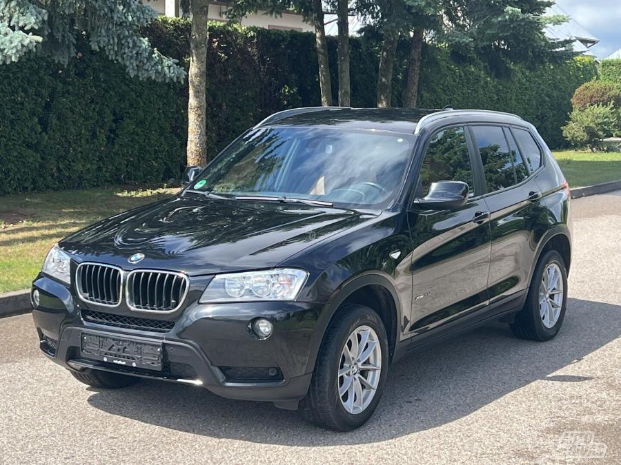 Melns BMW X3 2012 Kėdainiai, ar dzinēja tilpumu 2.00 L un nobraukumu 235 tūkst. km par 8300 €, foto 1 vietnē AUTOMOTO.COM.LV