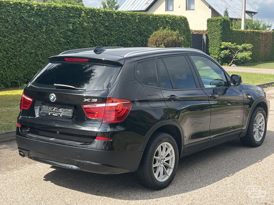 Melns BMW X3 2012 Kėdainiai, ar dzinēja tilpumu 2.00 L un nobraukumu 235 tūkst. km par 8300 €, foto 4 vietnē AUTOMOTO.COM.LV