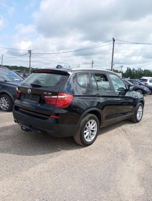 Black BMW X3 2012 in Kaunas, with an engine capacity of 2.00 L and mileage of 290 thousand km for 6500 €, photo 8 on AUTOMOTO.COM.LV